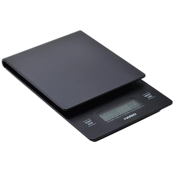 【商品概要】メーカー型番:VSTN-2000Bサイズ:幅120mm, 奥190mm, 高さ29mm材質:本体/AMS樹脂、滑り止め/シリコーンゴム計測範囲:2~2000g 計測時間:99分59秒まで抽出量と時間を同時に計測。V60ハンドドリ...