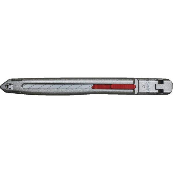 【商品概要】全長(mm):145、適合替刃:NS-CTS刃厚(mm):0.4、本体:ダイキャスト(亜鉛合金)スライダー:POM樹脂、刃:日本製特殊鋼(SK2+Cr)専用刃折器【商品説明】【商品詳細】ブランド：トラスコ中山(TRUSCO)商品...