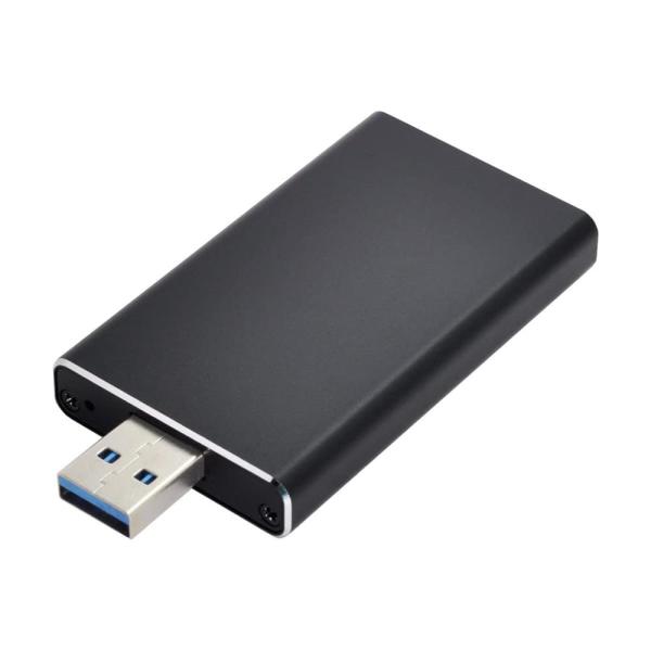 【商品概要】Mini PCI-E mSATA to USB 3.0 外付けSSD PCBA 変換アダプターカード。このUSB 3.0 mSATA SSDで、あなただけの超高速外付けSSDを作りましょう。1.8インチ(標準サイズ)のmSATA...