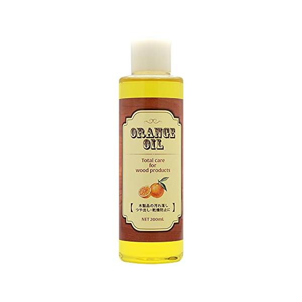 【商品概要】木製家具、木工品のトータルメンテナンスに。オレンジオイルに含まれる成分のリモネンが汚れを取り除きます。亜麻仁油配合で防カビ、撥水効果を期待できます。椿油配合で艶感アップ。ミネラルオイルの保湿力で乾燥を防ぎます【商品説明】木製家具...
