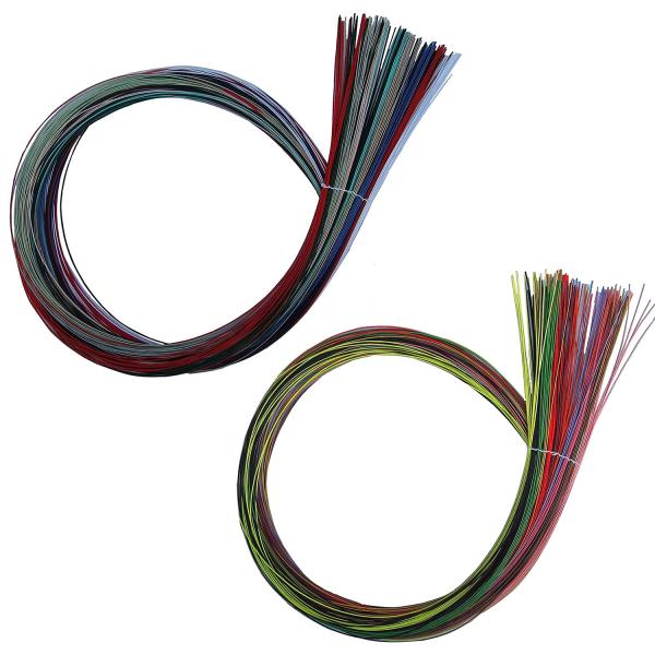 【商品概要】絹巻水引人気カラー12色Ｘ10筋　合計120筋入　2組セット【P】セット＋【S】セット　合計24色　各10筋　合計240筋1本約91ｃｍ〜93ｃｍ　太さ約0.9ｍｍリピートオーダーの皆様　配色が変更になりました！日本製【商品説明...