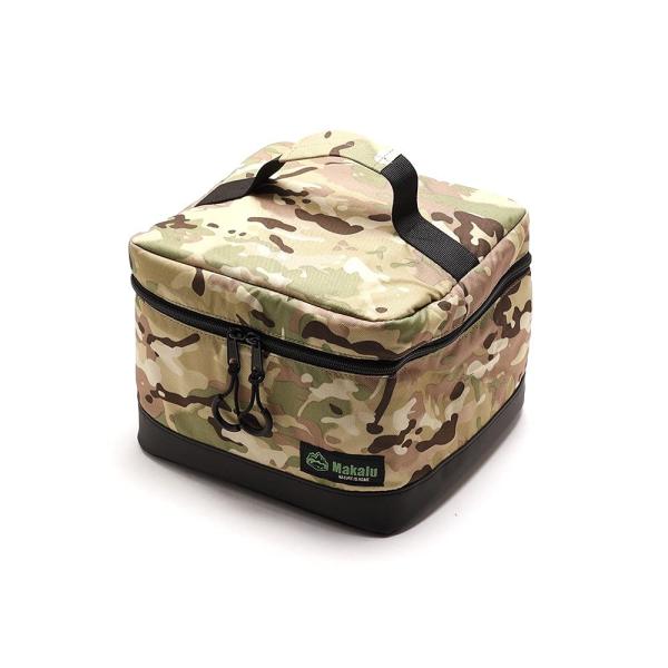 【商品概要】■ブランド：Makalu（マカルー）■容量:約9L■サイズ(約mm)：230×230×170■素材：ナイロン、ポリエステル■内部に汎用性のあるメッシュポケット付■全面保護パッド入りで内部のギアをしっかり保護。■底部には汚れを落と...