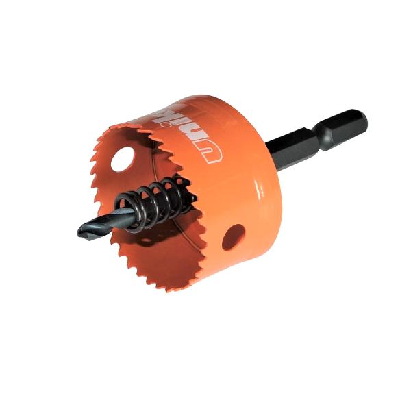 【商品概要】鋭い切れ味。軽快で快適な作業性。刃厚0.5mm。切削抵抗を抑え、無駄な電力消費を無くし、フル充電1チャージでの穴あけ数が向上。対応電動機:充電ドリル・インパクトドライバー・電気ドリル(400W以下)。ボール盤使用不可。充電工具は...