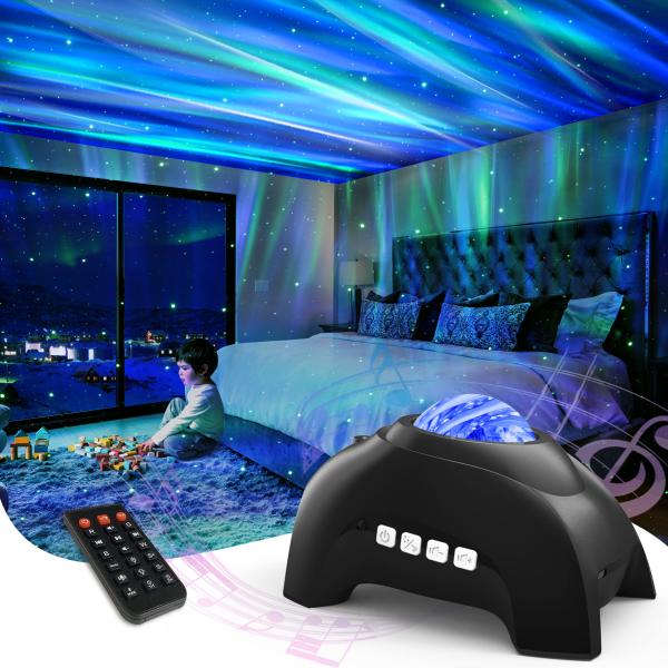 【商品概要】【3-in-1 プラネタリウム】この星空ライトはナイトライトとオーディオとホワイトノイズマシンとして使えます。自分好きな音楽を再生して、綺麗な投影画面に合わせて、プラネタリウム部屋用は家に素晴らしい雰囲気をもたらします。【14種...