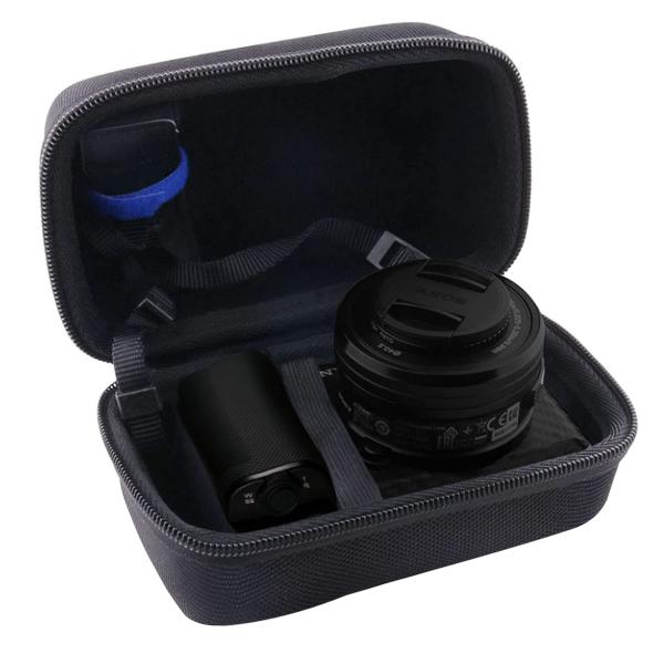 【商品概要】WERJIA 収納ケースソニー(SONY) VLOGCAM ZV-E10 II/ZV-E10L/ZV-E10カメラ専用収納ケース対応レンズモデル:E PZ 16-50mm材質：耐久性のある高級ハードEVA素材、優れた肌触り、中身...
