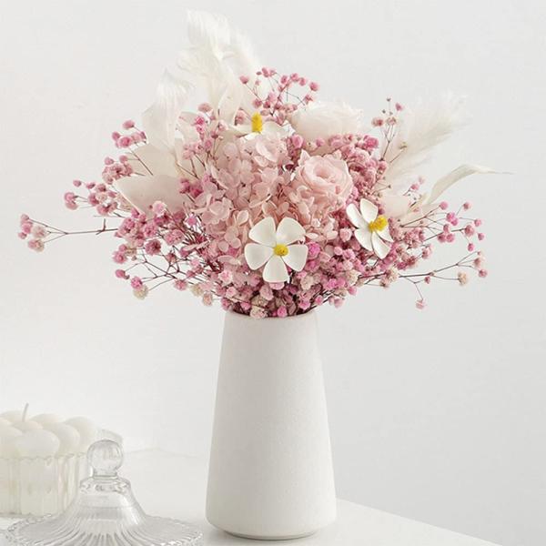 【商品概要】??サイズ：約5*8.5*15CM　セット：花瓶のみ　素材：セラミックス　カラー：ホワイト　お水かえもいいです。かわいい形で、サイズ感も質感がよいです。お彼岸やお盆など少し多めにお花を飾りたい時、普段使いにも良いと思いますが 仏...
