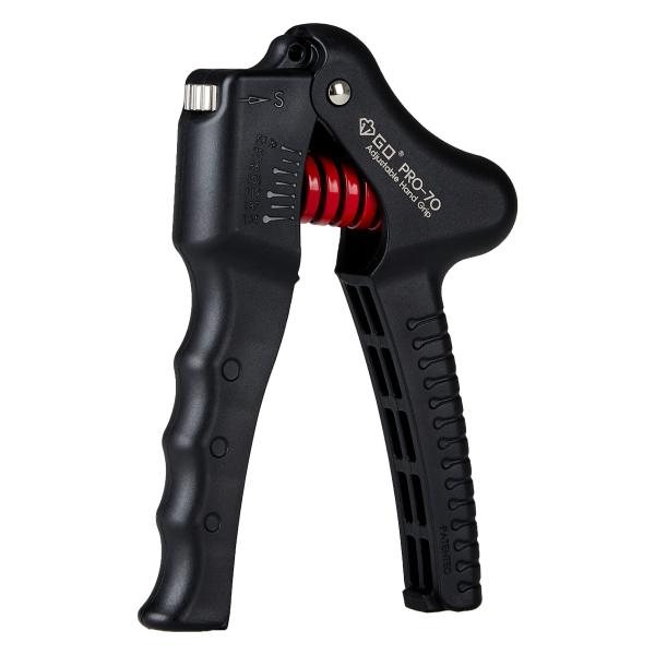 【商品概要】［25〜70kgまで調節可、一般男性からプロアスリートまでどなたでもトレーニングできます］ GD GRIP PRO-70は、25kgから70kgまで細かな強度調節が可能な強力アジャスタブルハンドグリップです。通常程度の握力の男性...