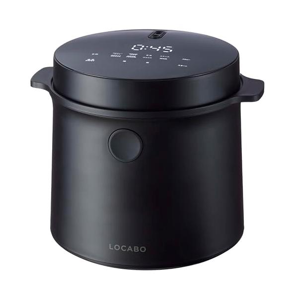 【商品概要】黒色【商品説明】・「あれば便利、邪魔にならない」をコンセプトにした糖質カット炊飯器 LOCABOの一番の特徴である糖質カットを実現したのは、その構造です。 一般的な炊飯器では、お米を炊いた際にお米から発生する糖質（でんぷん）が水...