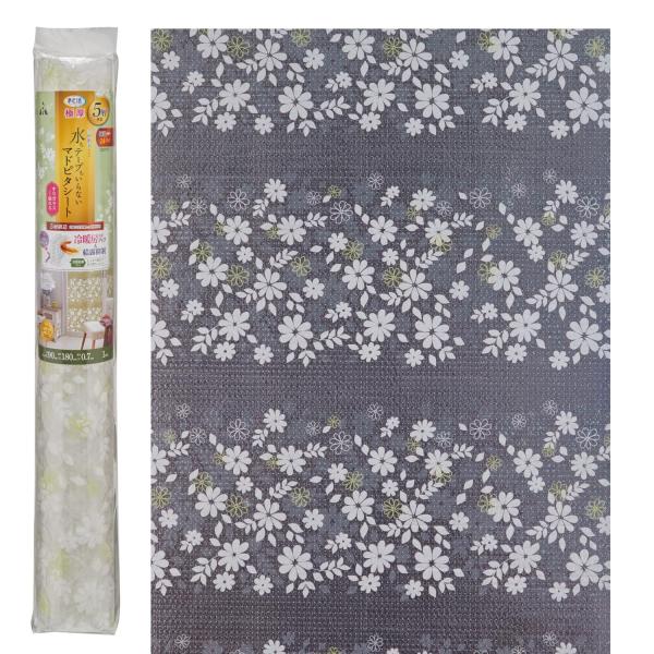 【商品概要】５層構造シートの極厚空気層が断熱効果を発揮。紫外線約90％カット。断熱効果で夏は涼しく、冬は暖かく快適で冷房・暖房費の節約にも。ガラスの表面温度の低下を防ぎ結露の発生を抑制。特殊粘着加工で糊残りしにくい。ハサミで好きなサイズにカ...