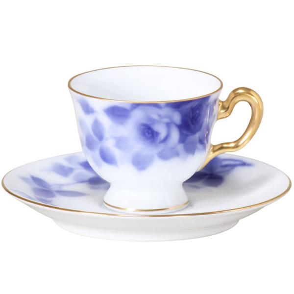【商品概要】【商品仕様】材質：硬質磁器／生産国：日本／サイズ：[カップ]口径：約6.5cm、長径：約8cm、高さ：約5cm、満水容量：約80cc 　[ソーサー]直径：約12cm、高さ：約2cm炎の芸術が創り出す神秘の色彩により、しなやかに伸...