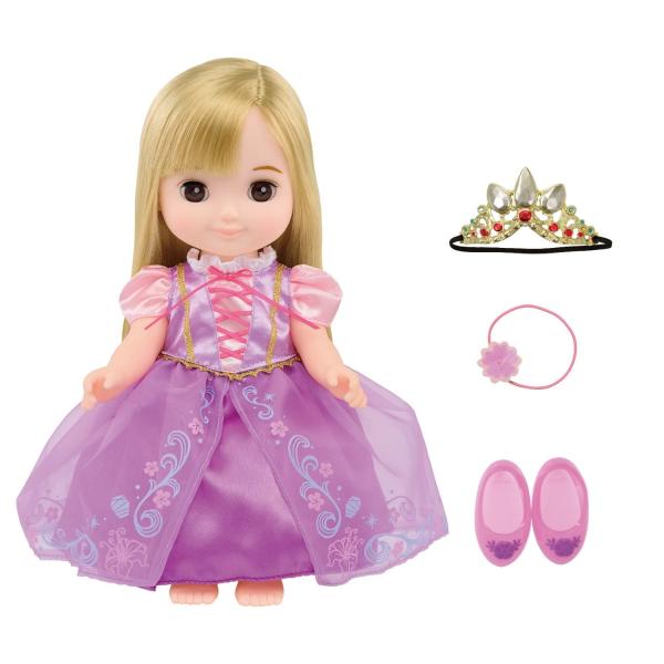 【商品概要】『レミン＆ソラン』より、「コルネ ドレスきほんセット　=ラプンツェル＝」が登場！レミンとソランのお友達「コルネ」がラプンツェルモチーフのドレスを着て登場。ラプンツェルのドレスとティアラをつけてプリンセス遊びが楽しめます。レミンと...