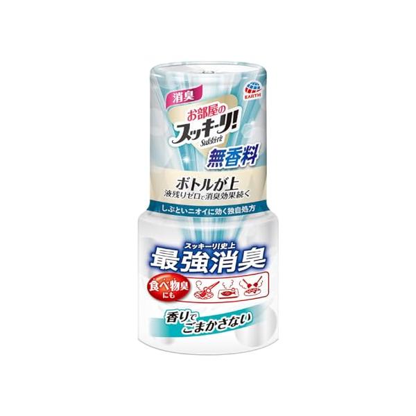 【商品概要】原産国：日本香りでごまかさないスッキーリ！史上最強消臭 ＜無臭タイプ＞お部屋用置き型消臭剤ボトルが上だから液残りゼロで香り続く【商品説明】【商品詳細】ブランド：スッキーリ!商品種別：ドラッグストア商品名：スッキーリ!Sukki-...