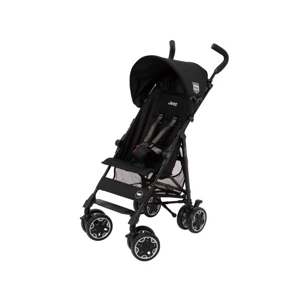 【商品概要】足回りがタフなJeep車のように安定した走行を目指しクラス最大級のタイヤを装備したベビーカー前輪は上下左右に対応して路面をとらえる３Dソフトサスペンション付きボディのジョイント部は指挟み防止の安心・安全設計前輪には直進走行に固定...