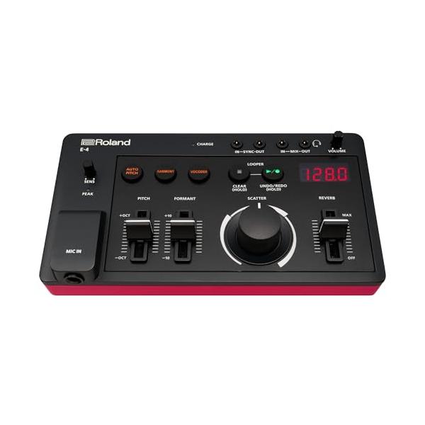 【商品概要】E-4は、お手軽に声を操って音楽に変えてしまうボイス・エフェクターです。声を変化させる多彩なエフェクトにルーパーを組み合わせて、一味違うボーカル・パフォーマンスができます。【商品説明】【商品詳細】ブランド：Roland(ローラン...