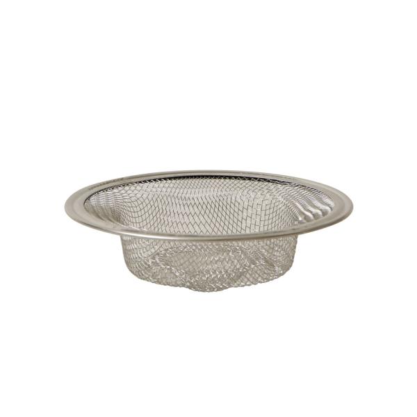 【商品概要】製品サイズ / 外径11×高さ4cm ※口径(くぼみ部分の直径)7.5cm材質 / 本体：ステンレス原産国 / 中国汚れにくく清潔で丈夫、細かいアミが小さなゴミを逃さない。キッチンの排水口や、風呂場の排水口にご使用ください。※サ...