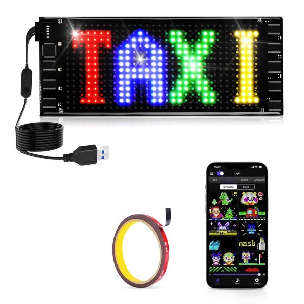 【商品概要】【超強靭、創意は無限】LEDディスプレイはその優れた柔軟性によって、さまざまな不規則な表面に簡単に適応でき、曲面壁から自動車の車体、そして独特なデザインのディスプレイフレームまで、緊密にフィットし、創意を存分に発揮させることがで...