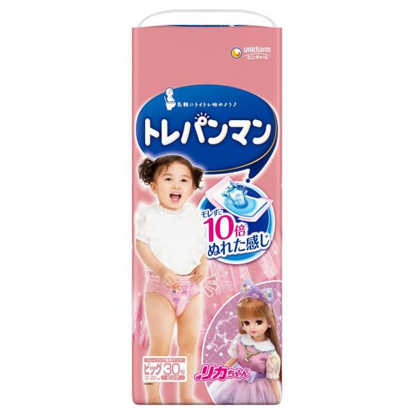 【商品概要】女の子用【商品説明】【商品詳細】ブランド：トレパンマン商品種別：ベビー＆マタニティ商品名：【トレーニング専用パンツ ビッグサイズ】トレパンマン 女の子 オムツ(12~22kg)30枚製造元：ユニ・チャーム商品番号：4903111...