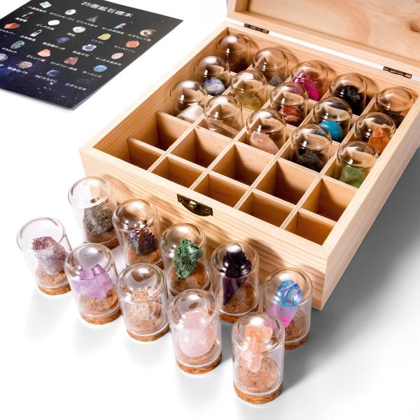 【商品概要】?? 天然鉱石??：全ての鉱石は手付かずの地域から調達され、自然に厳選されています。これにはメッキトルマリン、メッキモノクリスタル、ピンククリスタル、その他の鉱石、厳選された天然鉱石、コスモスが含まれます。 数千年にわたる自然の...