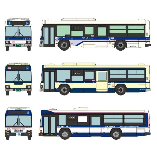 【商品概要】2022年4月に会社創立20周年を迎えた東武バス。復刻塗装車両3台セット 製品化創立20周年で登場した足立営業事務所所属の嘗ての貸切カラー復刻塗装車、創立15周年で登場した西柏営業事務所所属の嘗ての路線車カラー、大宮営業事務所に...