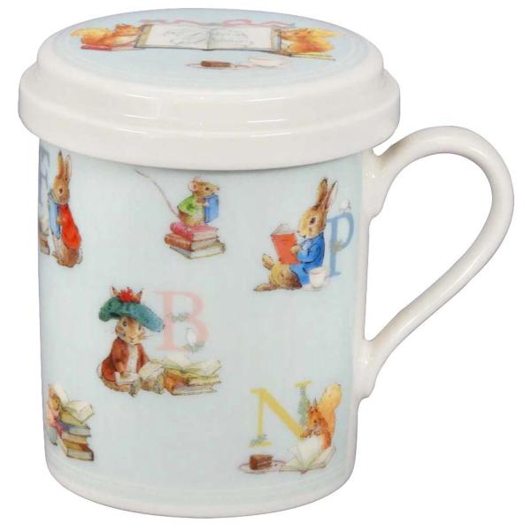 【商品概要】マグ　フタ/電子レンジ、食洗機可　マグ、フタ　磁器製　日本製茶漉　　中国製　ポリプロピレン、ポリエステル　耐熱温度120℃【商品説明】【商品詳細】ブランド：山加商店商品種別：ホーム＆キッチン商品名：ピーターラビット 絵本シリーズ...