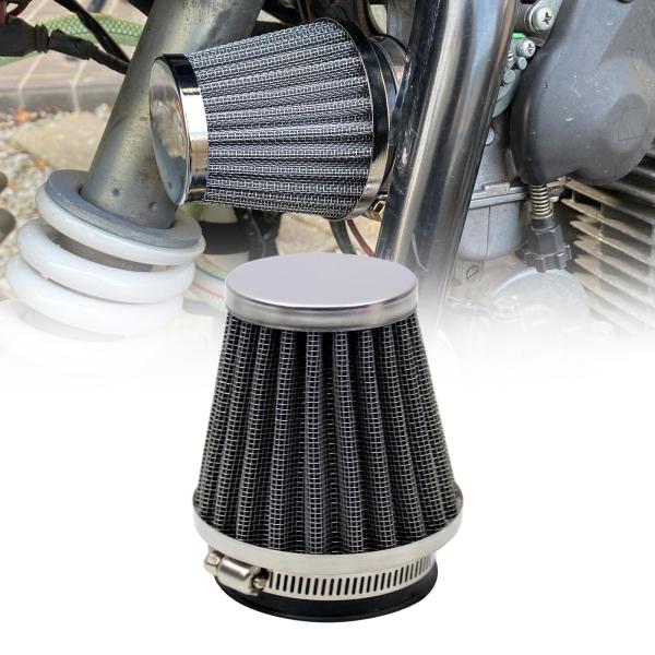 【商品概要】[サイズ] 径φ50X高さ84mmX幅73mmのバイク用エアフィルターです。サイズが中程度で、取り付けや交換が容易です。[取り付け] 本製品を使用する場合、キャブレターセッティングが必要です。正常に動作するために、このセッティン...