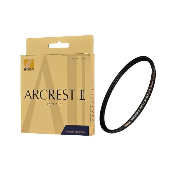 【商品概要】【レンズ本来の描写力に極限まで迫るARCREST II】超低反射ARコートの採用と高い光学性能の実現でレンズ本来の描写力に極限まで迫る、高性能保護フィルターです。大切なレンズを保護しながら、画像への影響を最小限にとどめる高い光学...