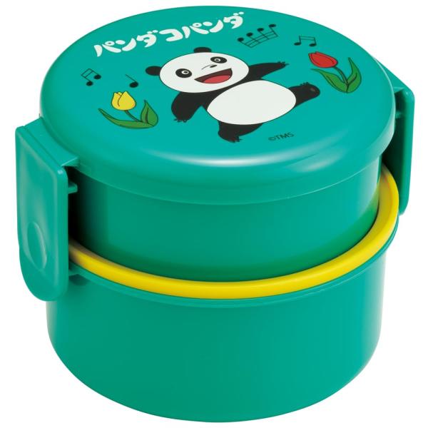 【商品概要】容量:上段＝230ml 下段＝270ml/サイズ:幅11.7×奥行10.6×高さ9cm/生産国:日本電子レンジ：可（フタを外して）/銀イオンAG+抗菌剤配合、SIAA(抗菌製品技術協議会)認証マーク取得丸型2段タイプなのでバッグ...