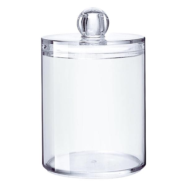 【商品概要】【オシャレで実用的、コットン&amp;爪楊枝のお守り】 この蓋付き綿棒ケースは、コットンや爪楊枝を清潔に保つためのおしゃれな解決策です。ポリスチレン製で透明感があり、中身が一目でわかるデザイン。コットンケースとしても、爪楊枝ケー...