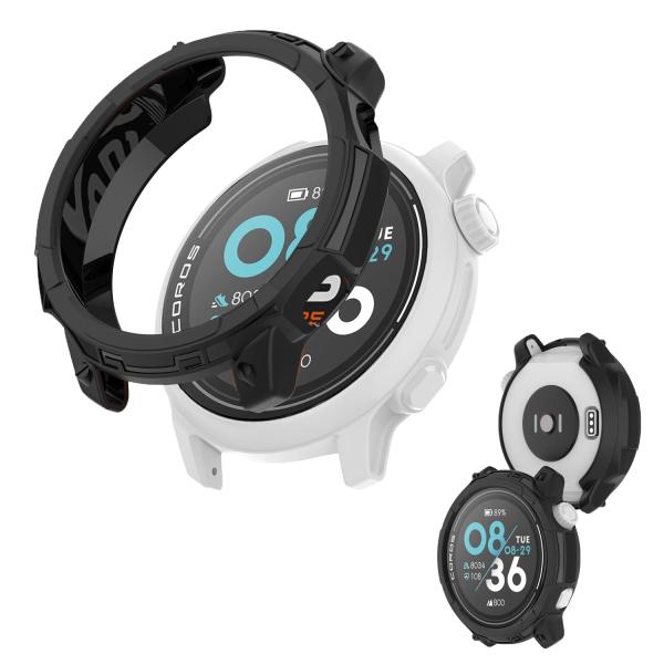 【商品概要】【対応機種】COROS（カロス）PACE 3 用保護ケース 。ご購入前、ご設備の型番をご確認いただきます。【装着が簡単】 COROS（カロス）PACE 3保護カバーの融合された革新的な一体型デザイン。取付け道具不要、本体の上から...