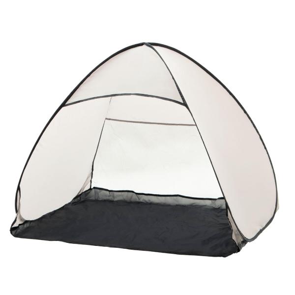 【商品概要】【サイズ】約140×100×100cm【収納サイズ】約直径45×厚み3cm【本体重量】約650g【材質】フレーム：スチール/生地：ポリエステル/ペグ：スチールアウトドア・レジャーで大活躍のサンシェード。【商品説明】【商品詳細】ブ...