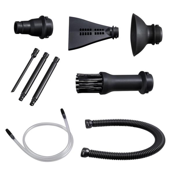 【商品概要】HiKOKI(ハイコーキ) 充電式エアダスター RA18DA/RA12DAに対応した、用途の広がるノズルが登場エアダスター用別売ノズルがまとめて入ったお得な7点セット！［内容］ロングノズル(0038-0899)、フレキシブルノズ...