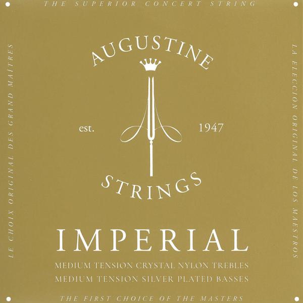 ガット弦 クラシックギター弦AUGUSTINE IMPERIALガット弦 クラシックギター弦 AUGUSTINE IMPERIAL REDオーガスチンクラシックギター弦　インペリアルレッド（赤） クラシックギター弦オーガスチン インペリアル...