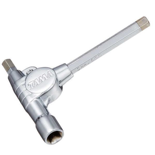 ドラムチューニングキーとドラムペダルの調整に便利なキーレンチL型チューニングキーとして使用することで、ドラムのチューニングやヘッド交換に効果を発揮また、テコの原理でチューニングキーとしての仕様がらくらくです。ROLAND TAIKO-1のね...