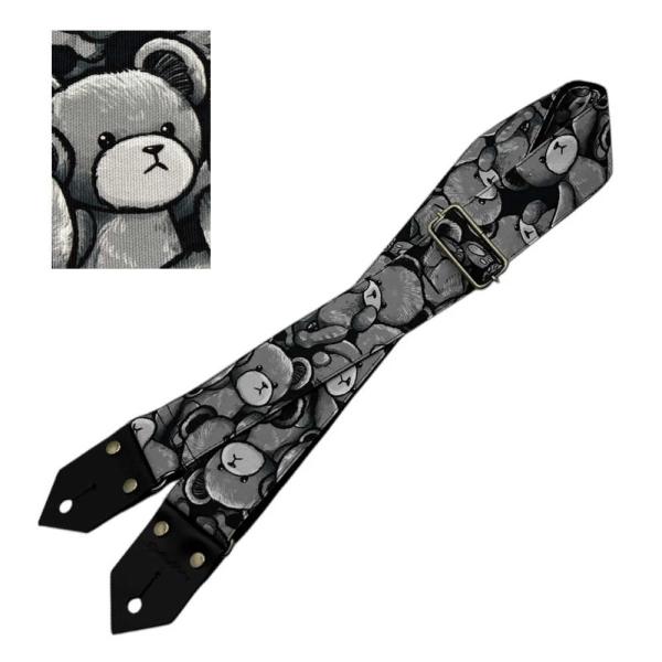 人気製品で惜しまれつつも廃番となった″Teddy″がリニューアルして遂に復活今回は廃番にならないようデザインから製作。そして前作の雰囲気は残しつつもよりギターストラップとして活きる色味やコントラストを意識して製作しました。こだわりのデザイン...