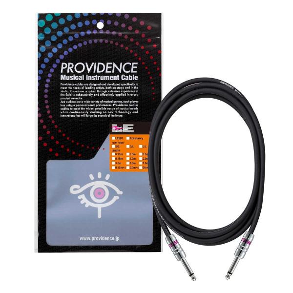 プロビデンス ケーブル　LE501 ブラック ストレートとストレート高音質でノイズに強くLIVEはもちろん、オーディオ・インターフェイス/MTR、DTMや配信にオススメできます。ケーブルには高音質で好評だった上位クラスLG401の基本構造を...