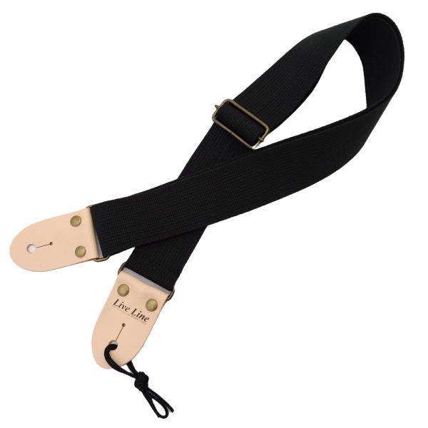 ライブライン（LIVE LINE)の落ち着いた優しいデザインのギターストラップです。アクリルとコットンを混合したAC素材を採用したシンプルで肩に直ぐ馴染む50mm幅ストラップ。日本製　Made inJapanアクリルとコットンを混合したAC...