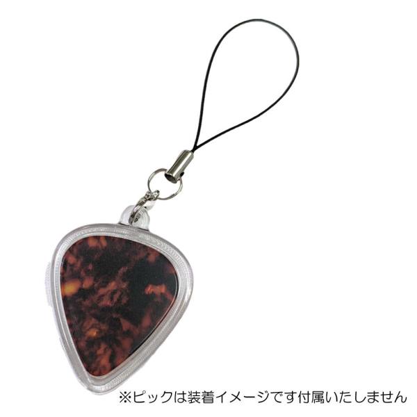 ★製品はひとつになります。［ピックの形状ティアドロップ］Bruff パチッとケースは、お気に入りのピックや大切にしたいアーティストモデルのピックなどをケース本体にはめ込み、お手持ちのカバン等に取り付けてお使い頂けるアイテムです。ケース本体の...