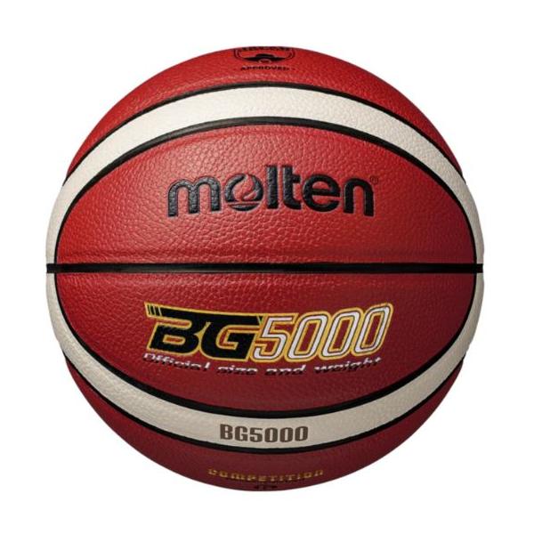 メーカー：モルテン品名：BG5000　バスケットボール品番：B5G5000サイズ：5号球競技：バスケットボール仕様：貼り・人工皮革 検定球生産国：タイ製特徴：トップモデルと同一デザインの12枚パネルその他：ネーム加工：１週間から１０日ほどか...
