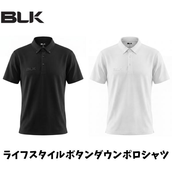 メーカー：BLK品名：ライフスタイルボタンダウンポロシャツ品番：BJ26LSBDPS仕様襟元を美しくキープするボタンダウン仕様を採用し、上品さと機能性を兼ね備えたライフスタイルポロシャツ。胸元には主張しすぎない同色BLKロゴを配置し、シンプ...
