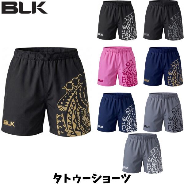メーカー：BLK品名：タトゥーショーツ品番：BJ26TS仕様存在感抜群のタトゥー柄デザインが落とし込まれたジムショーツです。ジムやランニング、ワークアウト、アウトドアまで、幅広いシーンで活躍します。軽量素材と快適なフィット感。BLKロゴは刺...