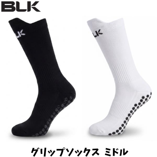 メーカー：BLK品名：グリップソックス ミドル品番：NNU61013WR仕様足底に滑り止めがついています。シューズの中の動きがホールドされるのでパワーロスが少なくなります。色 : ブラック、ホワイトポリエステル98%, ポリウレタン2%サイ...