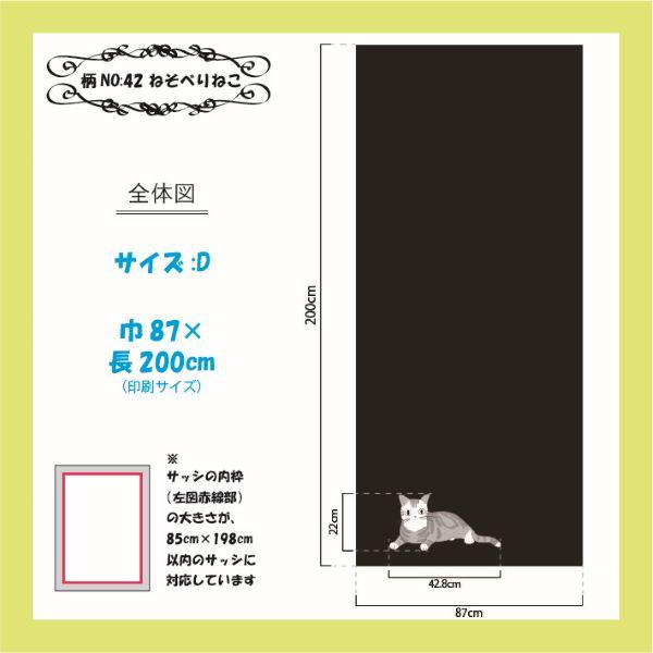 ◆張替え用網戸◆柄：ねそべりねこ◆目合：0.8mm(＃26メッシュ±5％）◆素材：ポリプロピレン100％◆産地：西川産業(株)生産品（国内生産）◆生地幅：87ｃｍ◆長さ：200ｃｍ◆貼り方説明書付き【生地特徴】・室内からの外景良好＆外からは...