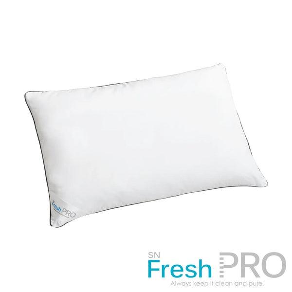 商品説明３段のキルトと中央のスリットが頭に優しくフィット。真ん中のわた量をフラットにし、寝返りしやすくしています。詰めものに、防ダニ・抗菌防臭機能がある帝人の再生ポリエステル「マイティトップII ECO」を50％使用。側地と合わせてダブルの...