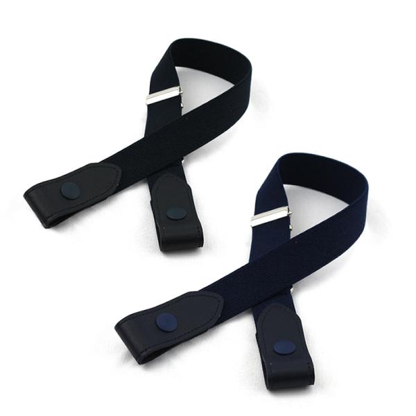 ウエストサイズ調整に便利なループハンガーベルト 紺色 黒色対応ウエストサイズ：45〜65cm（参考身長約110〜150cm）■ご注意商品のサイズは多少誤差が発生する場合がございます。ご利用端末の環境により画面上と実物では、色彩が異なって見え...