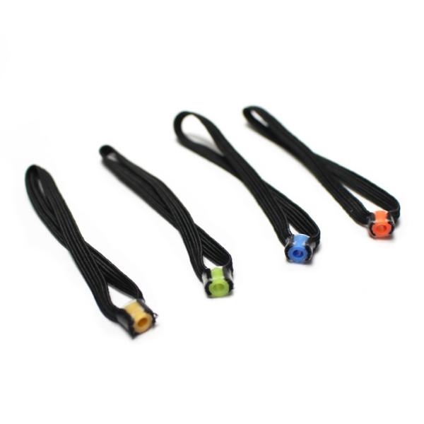 [商品情報]・ティペットソーター 4個セット・ティペット取り出しがとても楽に！ティペットのスプールに取り付ける事で必要な長さを引っ張って取り出すことができる便利グッズ♪・また、4カラーなので、ティペットサイズで色分けすることもできます。・使...