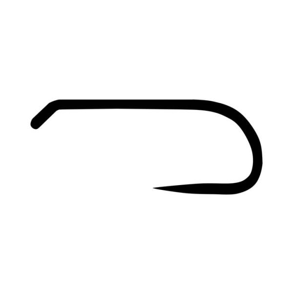 [商品情報]・FBL140B ウェット BLACK バーブレス・50本入り・WET FLY , SPROAT BEND, TURNED DOWN EYE・STANDARD SHANK, 3X HEAVY WIRE・BLACK NICKEL,...