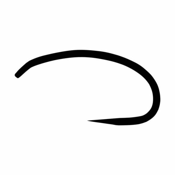 [商品情報]・FBL150B シュリンプ,エッグ BLACK バーブレス・50本入り・SHRIMP FLY, EGG FLY , CONTINUED BEND・TURNED DOWN EYE , 2X SHORT SHANK, 3X HEA...