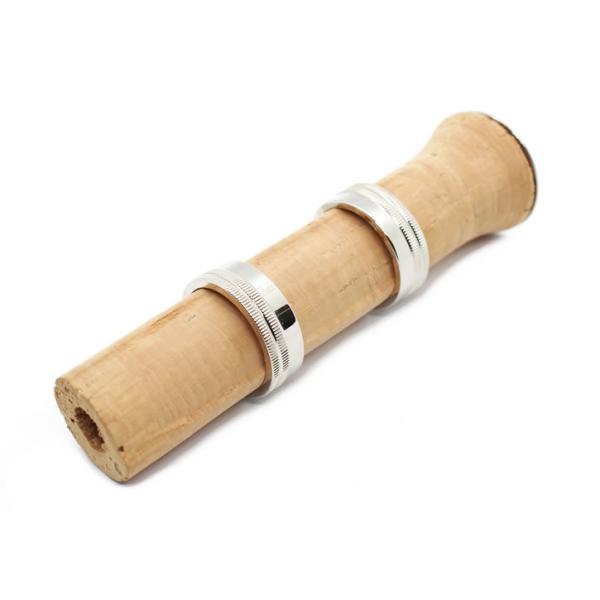 ［商品情報］・コルクリールシート・AAグレードコルク・金属部分は耐食性の優れたニッケルシルバー・クラシックなロッドに※ゆうパケット配送可能商品です。［商品スペック］長さ:94mm外径:18mm 底部:24mm穴の内径:7.5mm重さ:約 1...