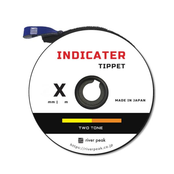 【発売日：2023年04月06日】[商品情報]ユーロニンフィングの必須アイテム インディケーターティペット発色の良いカラーで細かいアタリを逃しません。40cmごとにイエロー、オレンジと交互にに色が変わります。容量は30mと経済的で、劣化や長...