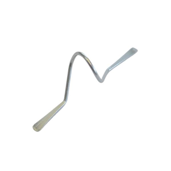 [商品情報]フライロッド用 ライトワイヤー スネークガイドカラー:ハードクロームモデル：XSNGメッキ加工フットの長さ：6mm※ゆうパケット配送可能商品です。